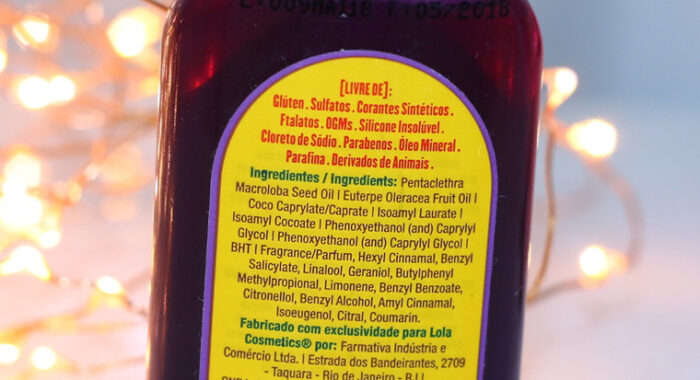 LOLA OLEO ACEITE PINGA ACAI & PRACAXI PRE Y POST QUIMICA LIBERADO 50ML ...